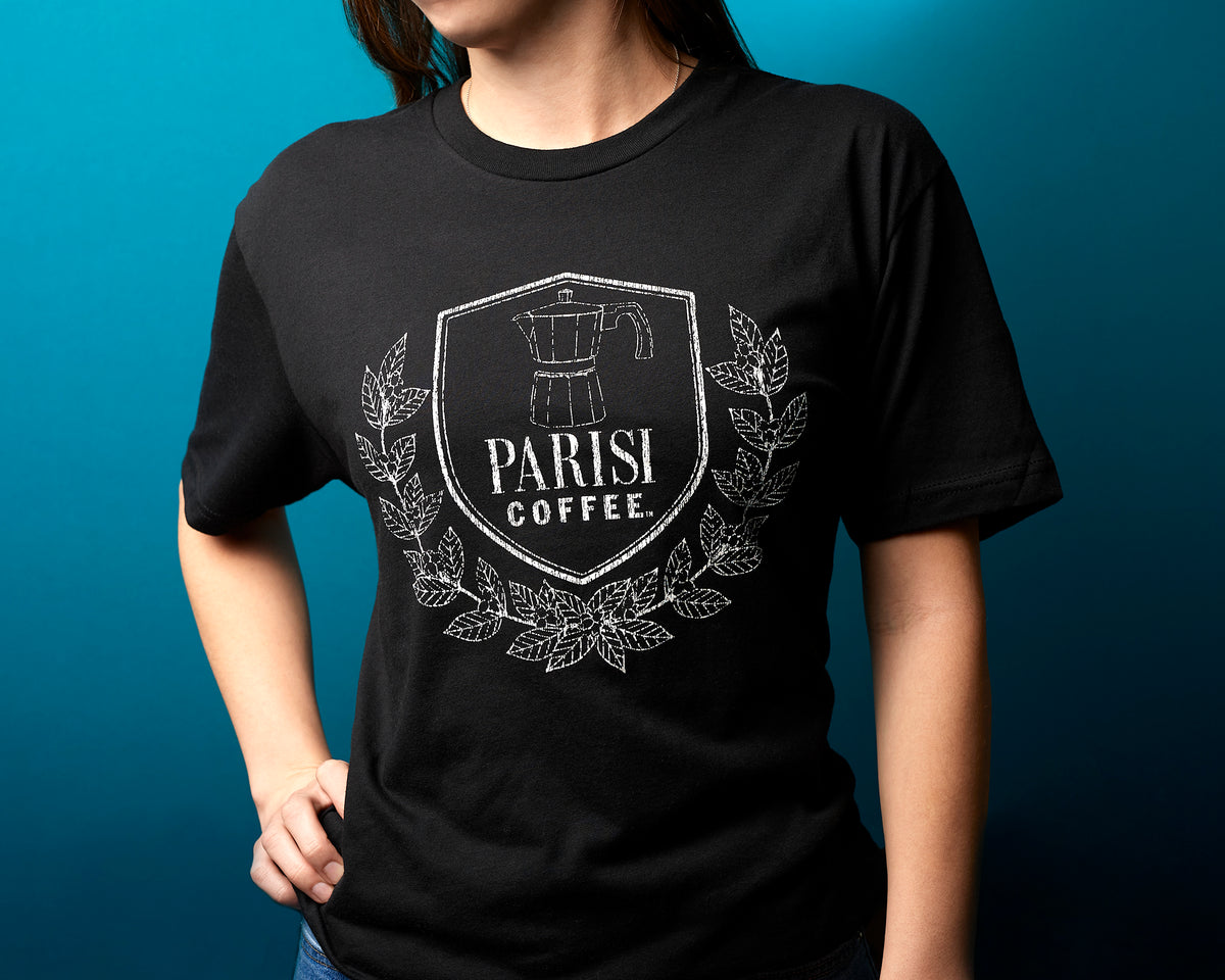 Heritage Crest Tee – Parisi Coffee